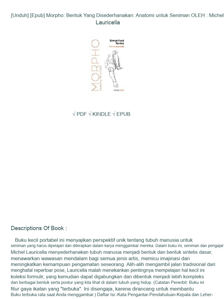Morpho-Simplified-Forms-Anatomy-for-Artists | PDF