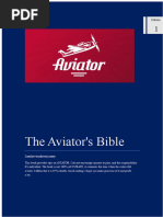 Aviator Game Winning Patterns Guide | PDF | Odds | Gambling