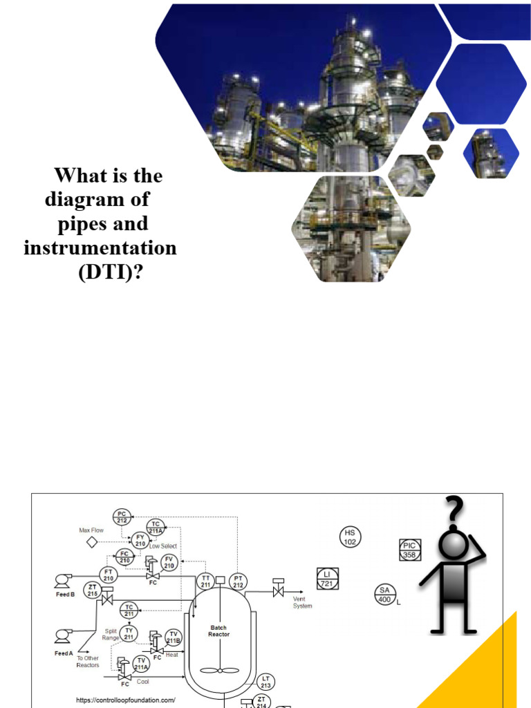 Diagrams of Piping and Instrumentation | PDF | Valve | Chemical Engineering