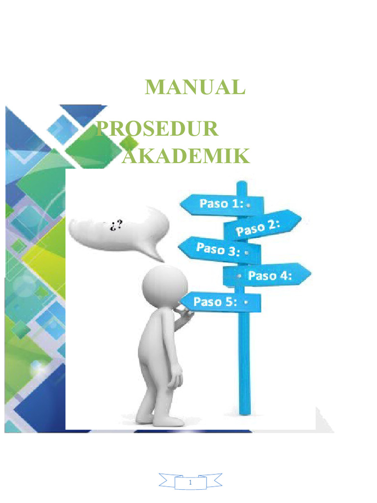 Manual Prosedur Akademik UEF Luis Alfredo | PDF