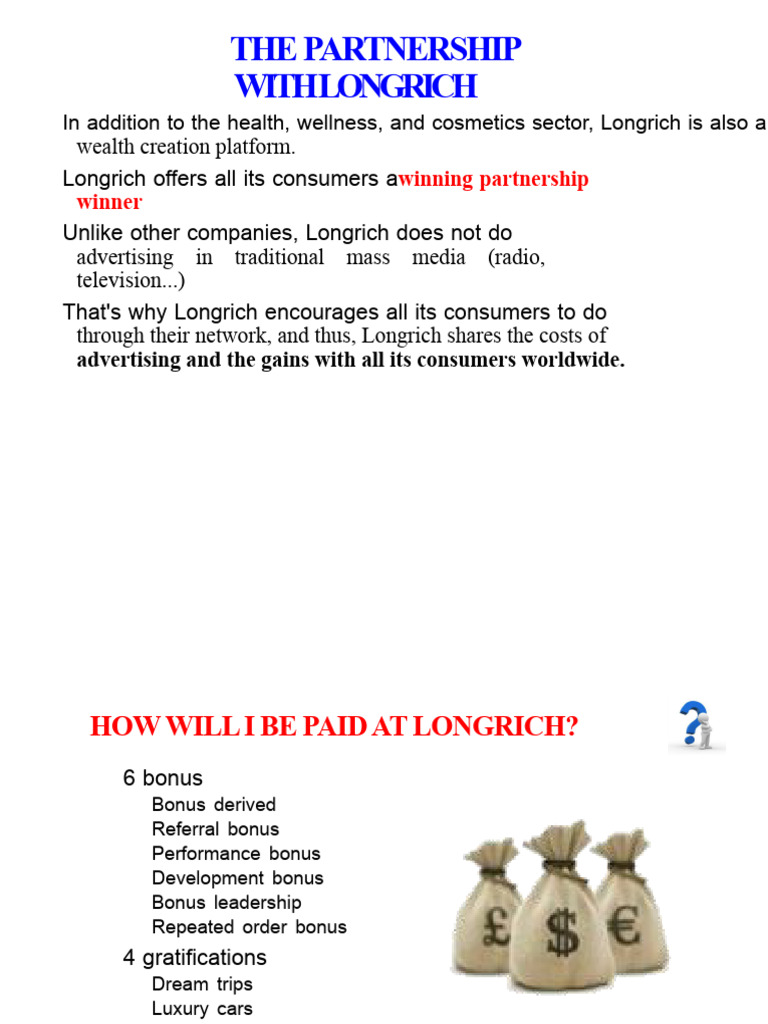 REMUNERATION Longrich | PDF | Marketing | Business