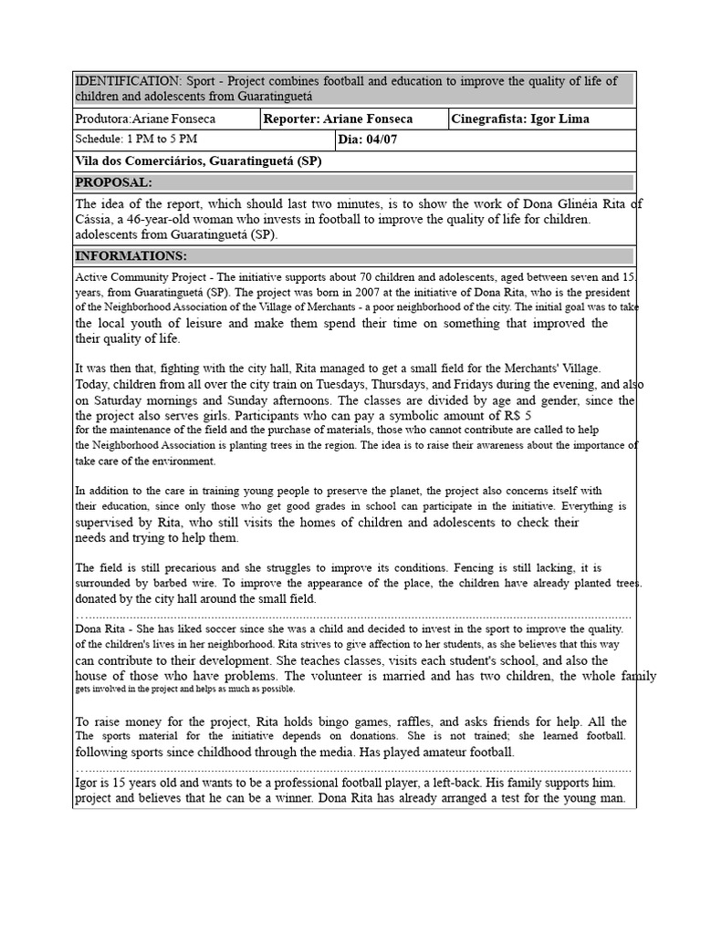 TV News Report Production Model | PDF | Behavioural Sciences