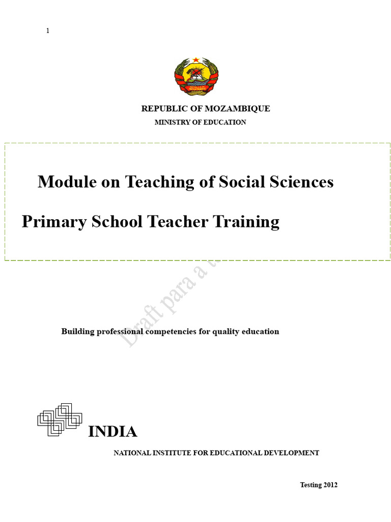 Social Sciences Teaching Module Guide | PDF | Social Sciences | Science