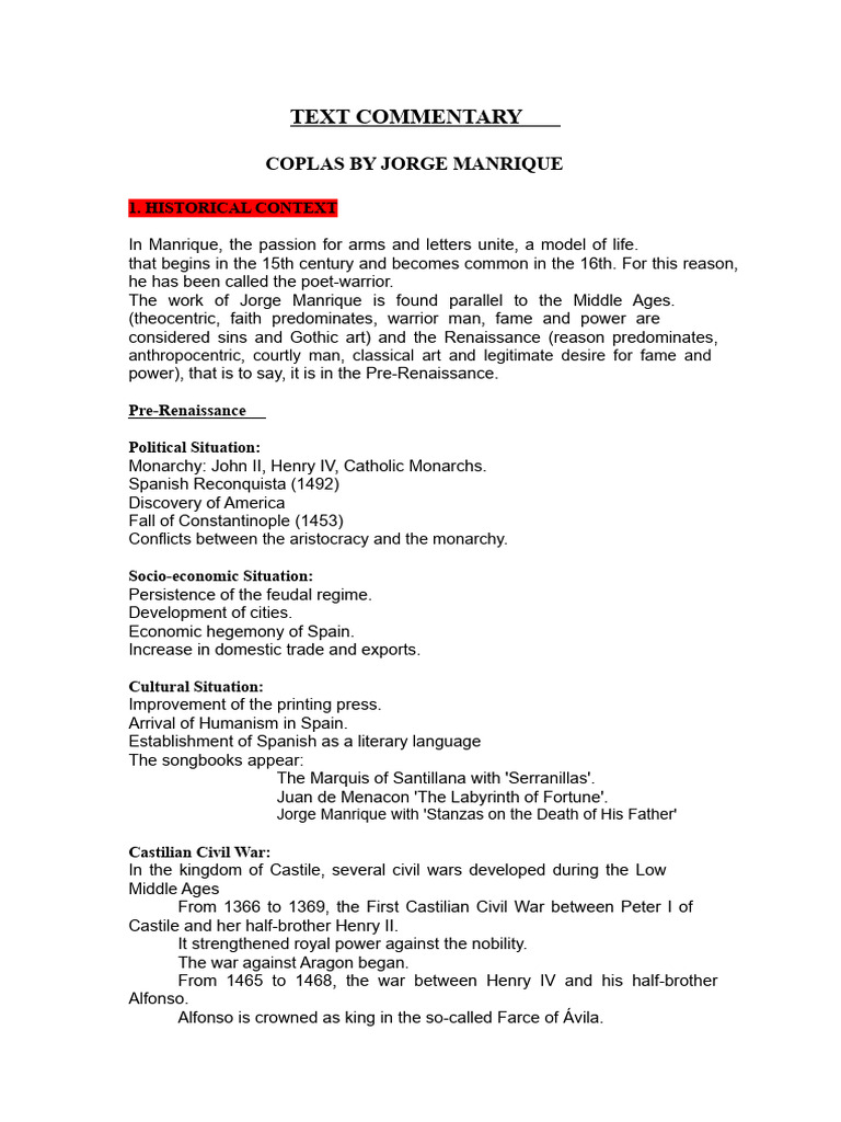 Text Commentary 3 The Couplets | PDF | Poetry