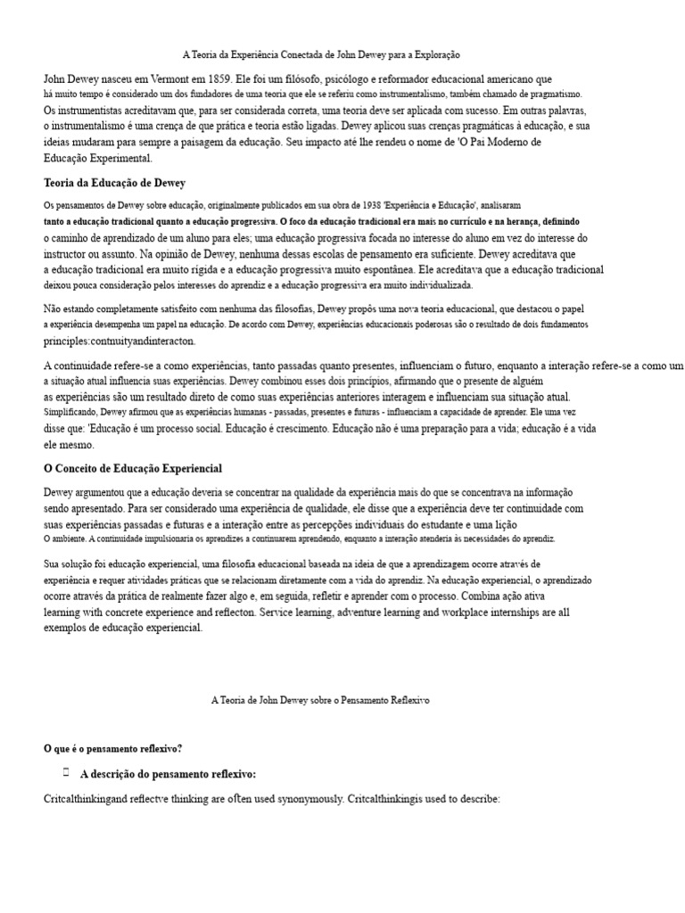 prac. res. | PDF | Aprendizado | Pensamento