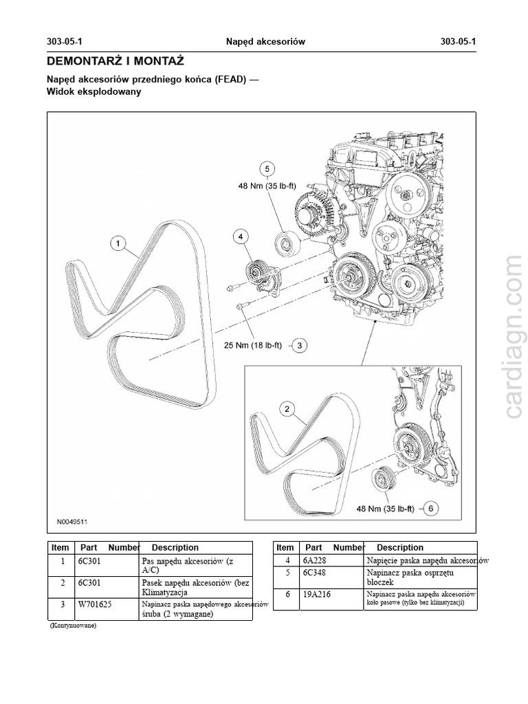 Silnik-Mechaniczny Ford Focus | PDF