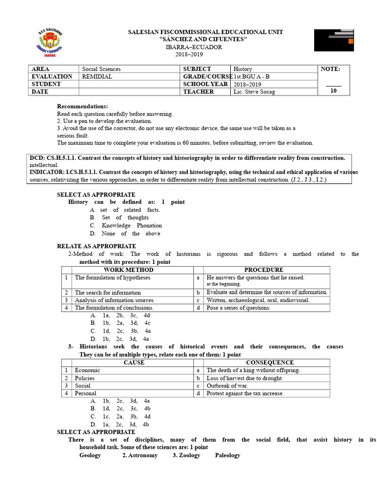 Remedial History Exam | PDF | Mesopotamia | Paleolithic