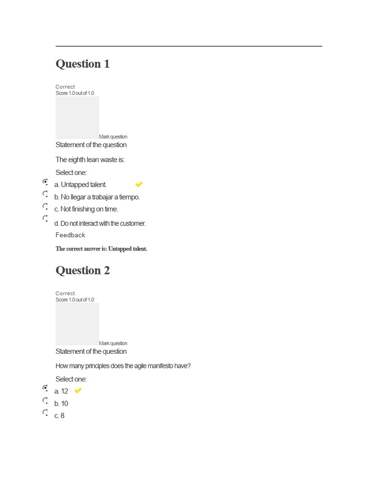 Evaluation 1 Agile Methodologies | PDF | Agile Software Development ...