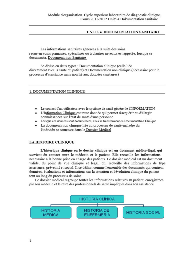 Documentation Sanitaire en Laboratoire | PDF | Hôpital | Allaitement
