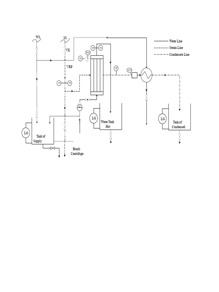 Vertical Heat Exchanger Diagram | PDF