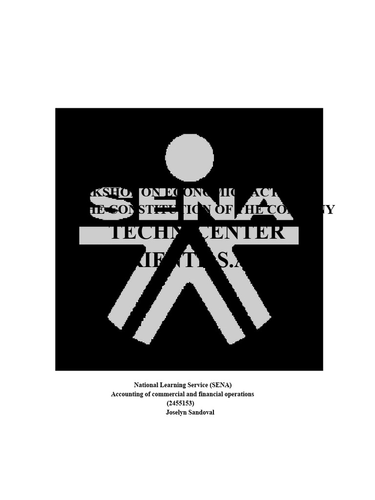 Workshop On Economic Facts in The Constitution of The Company 1 | PDF ...