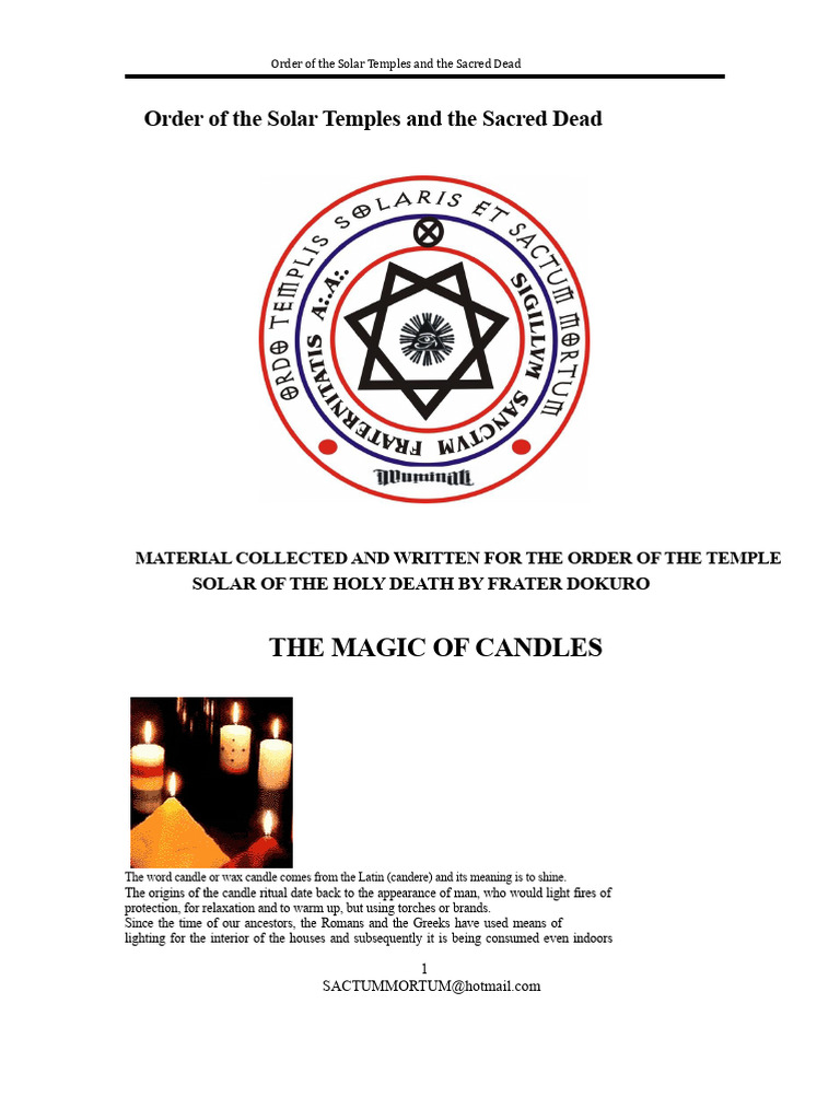 Candle Magic | PDF | Altar | Love