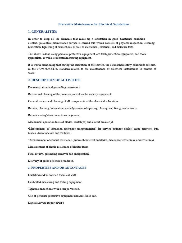 Maintenance Letters | PDF | Transformer | Switch
