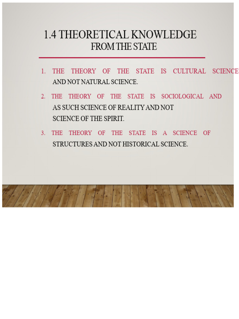 UNIT I THEORY OF THE STATE | PDF | Science | Methodology