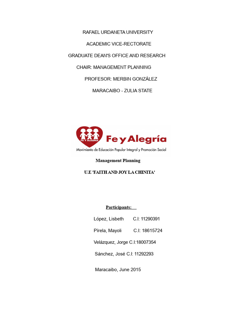 Final Project Faith and Joy | PDF | Swot Analysis | Planning