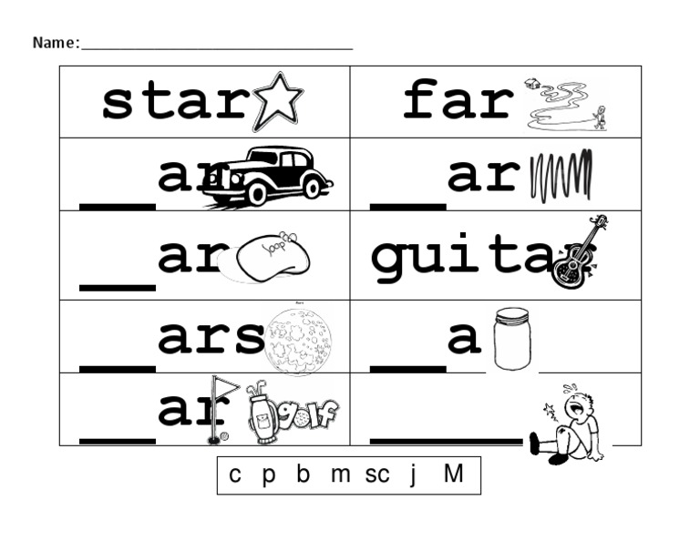 Ar Words | PDF | Games & Activities | Home & Garden