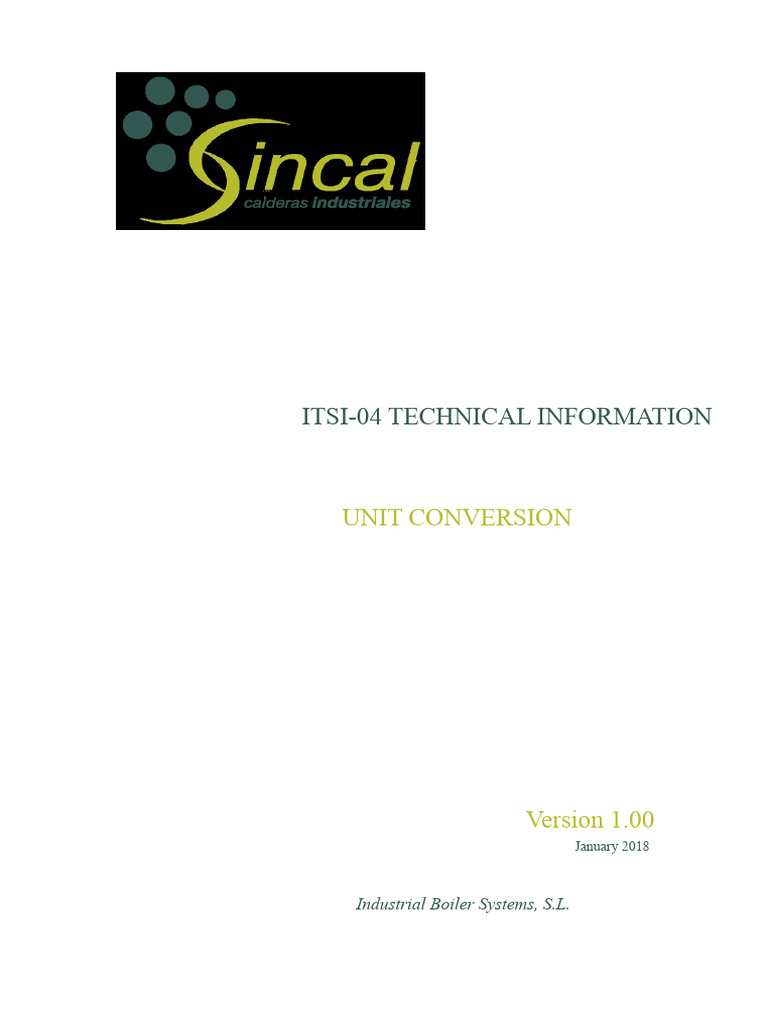 Conversion of Heat Units | PDF | Pascal (Unit) | Calorie