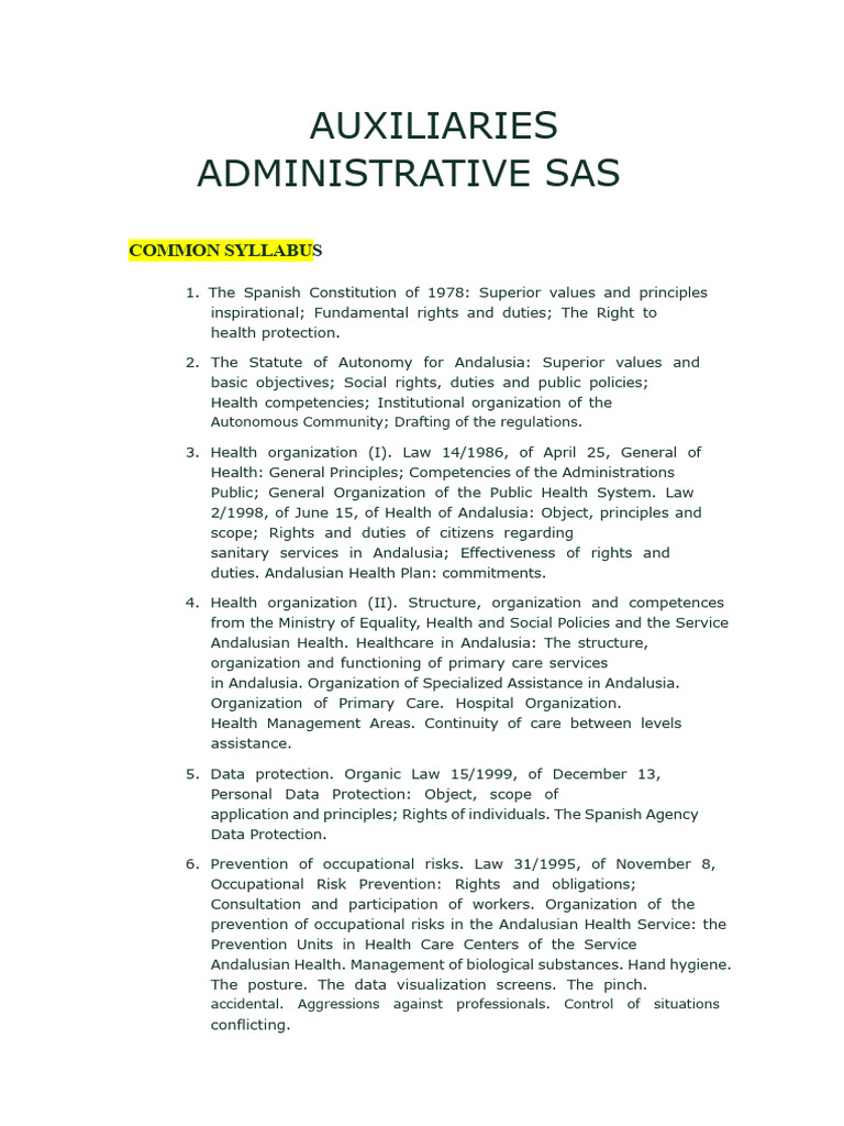Relationship Between Auxiliary and Administrative Staff | PDF ...