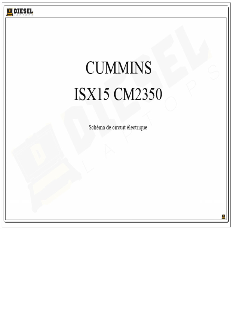 Cummins - ISX15 CM2350 (2013-17) | PDF | Ingénierie mécanique | Pièces ...