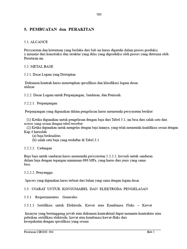 AWS D1.5 - Bab 5 - Bahasa Spanyol.pdf | PDF