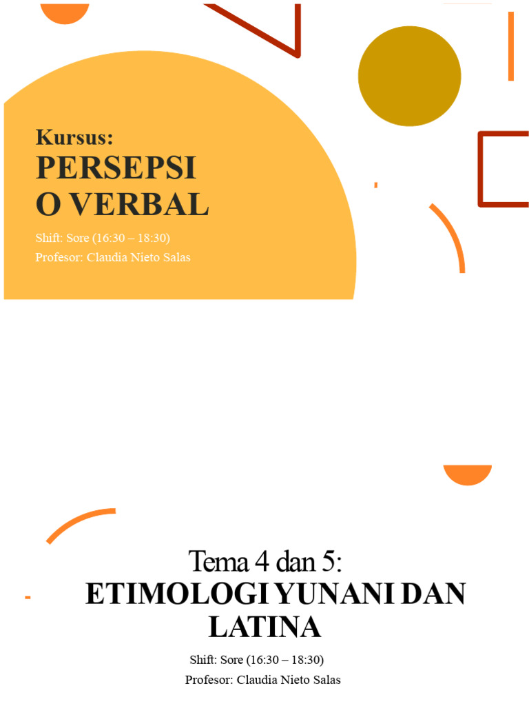 5-6_[RV] ETIMOLOGI YUNANI DAN LATIN | PDF