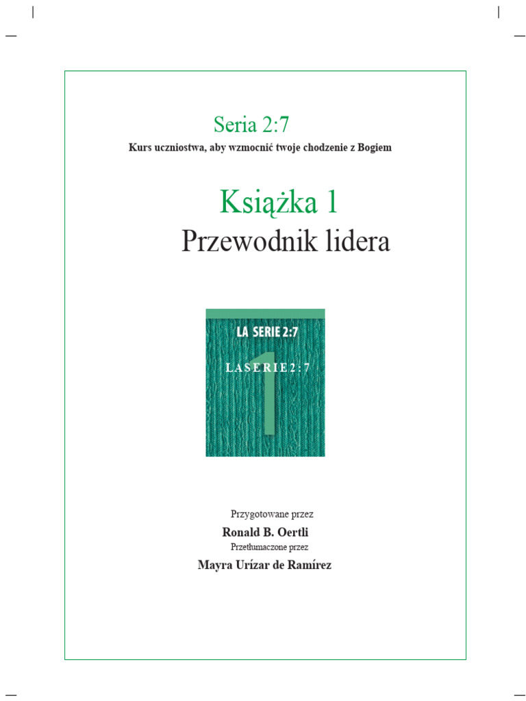 01 Rosnąca Przewodnik Lidera _ Seria 2.7 | PDF