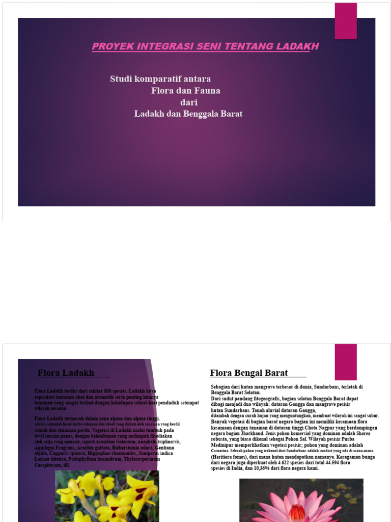 Proyek Terintegrasi Seni Bahasa Inggris oleh Sayan Halder | PDF