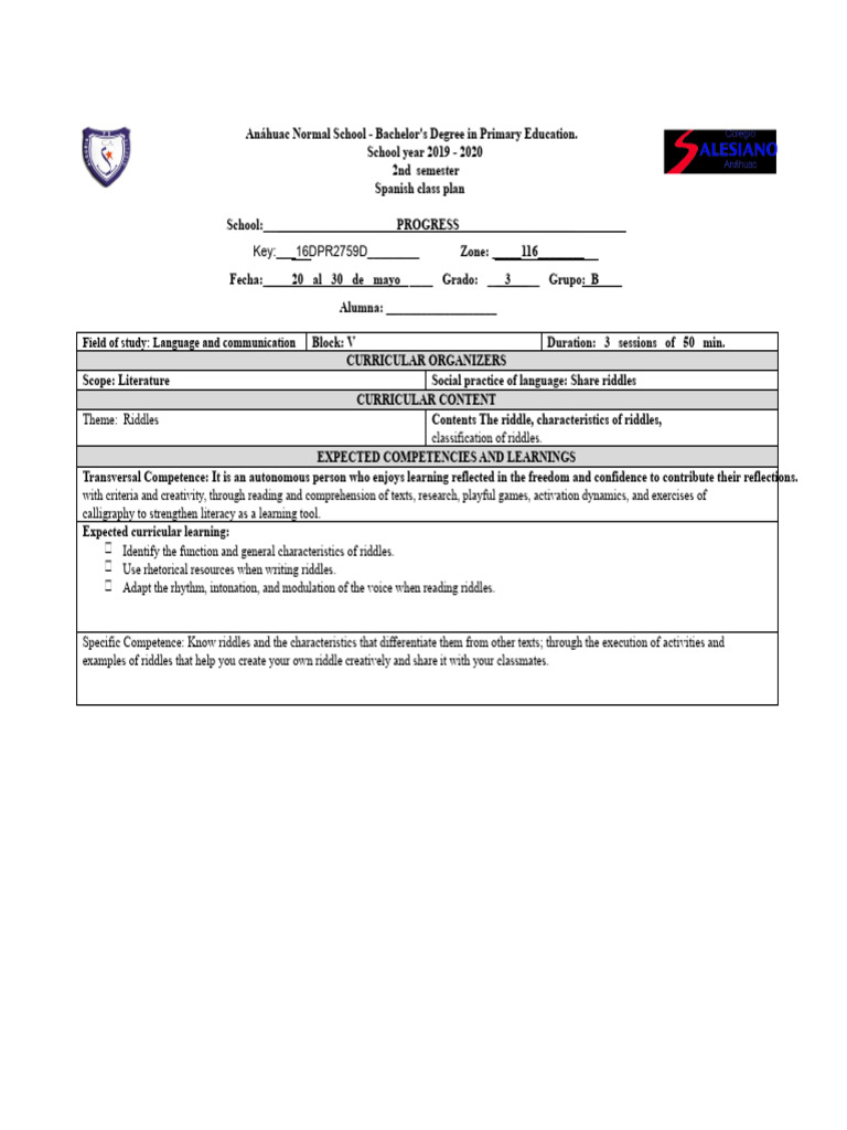 Planning Riddles | PDF | Reading Comprehension | Learning