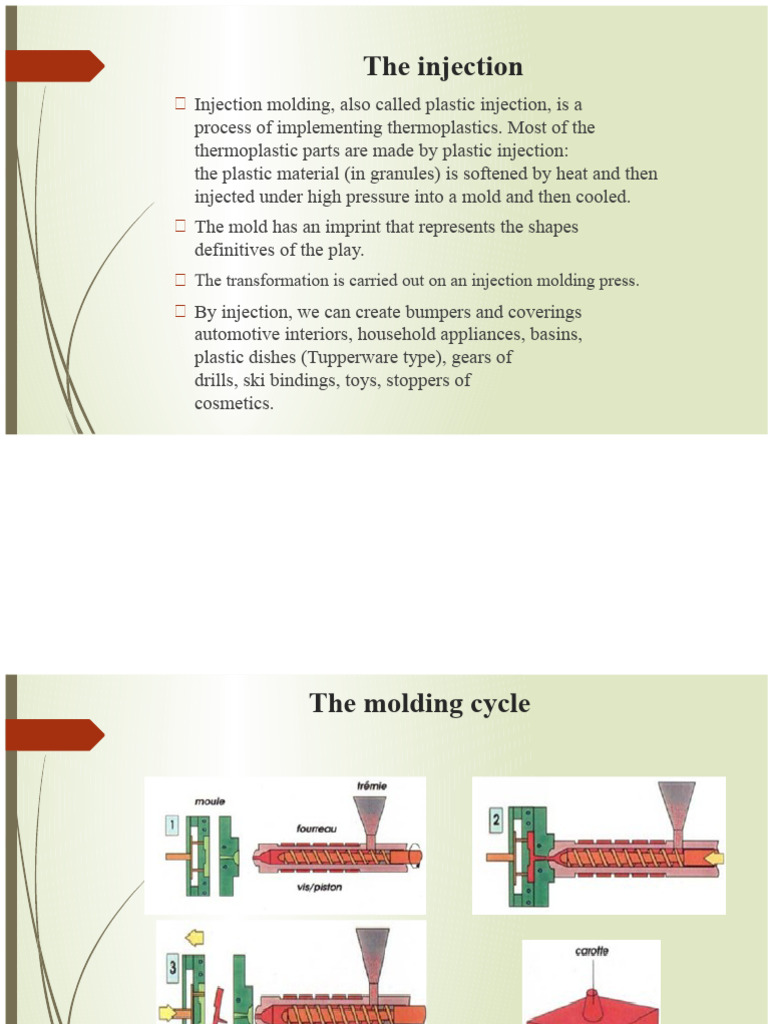 Injection Molding | PDF
