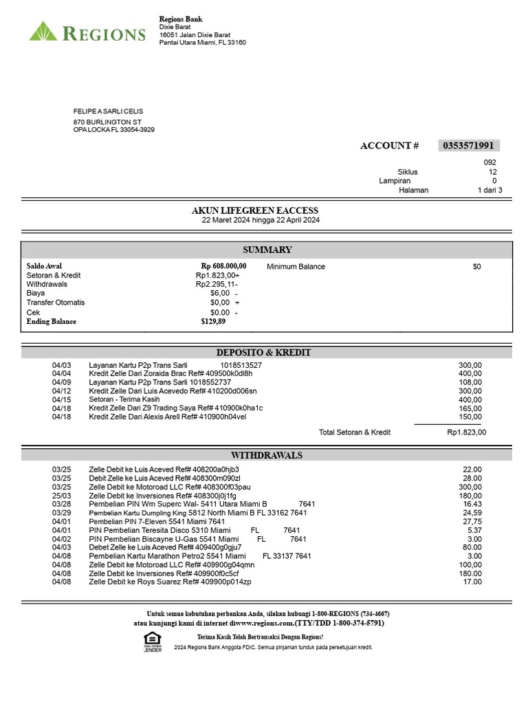 Pernyataan April 2024 (4) | PDF