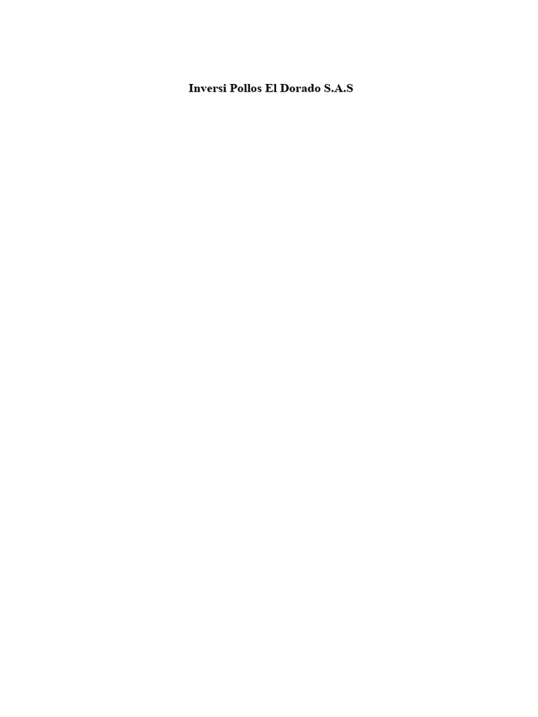 AYAM EL DORADO SAS APA 5 | PDF