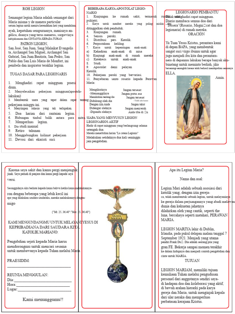 Apa itu Legiun Maria | PDF
