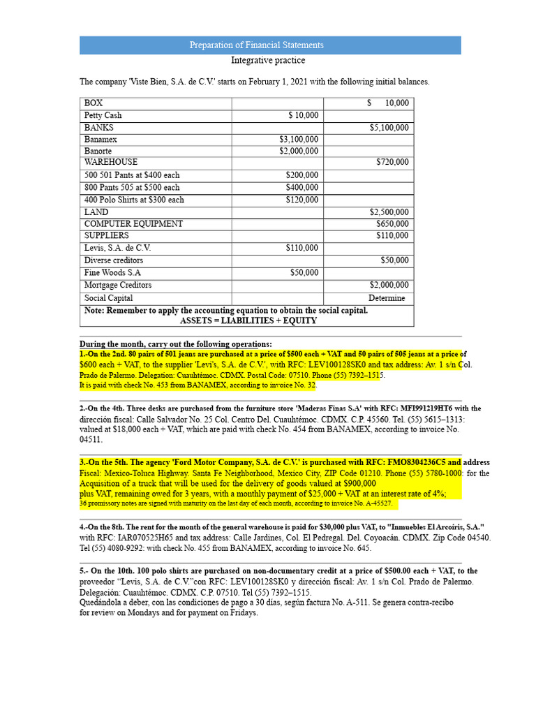Integrating Practice Eef | PDF | Value Added Tax | Receipt
