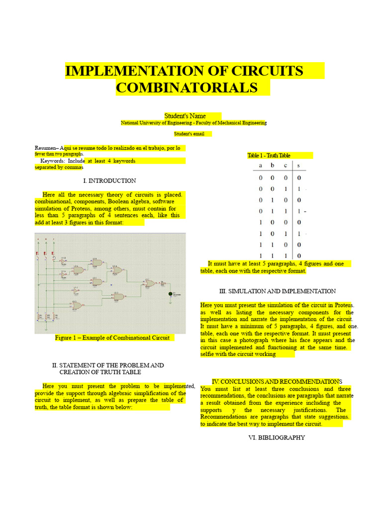 Example of Paper | PDF | Mathematical Logic | Mathematics