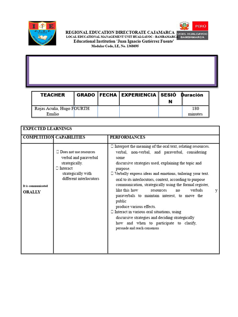 Session Four The Presentation | PDF | Cognition | Learning