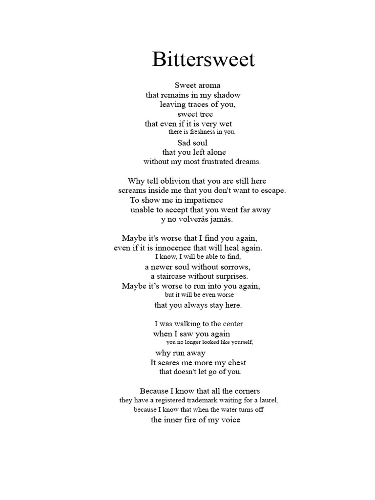 Sweet and Sour | PDF