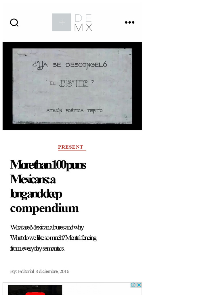 More Than 100 Mexican Albures A Long and Deep Compendium - More From ...
