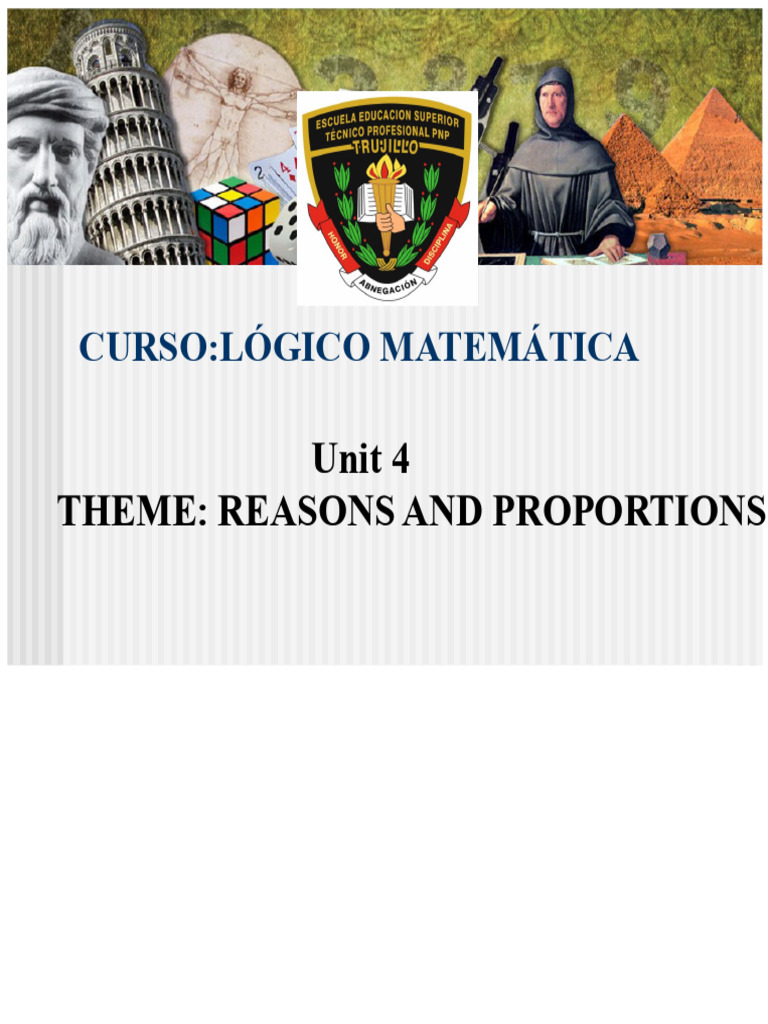 Introduction Reasons and Proportions | PDF | Ratio | Quantity