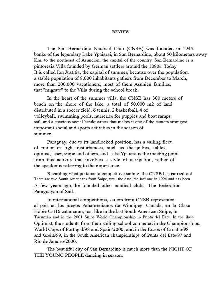 Nautical Club - History | PDF | Presidents Of The United States ...