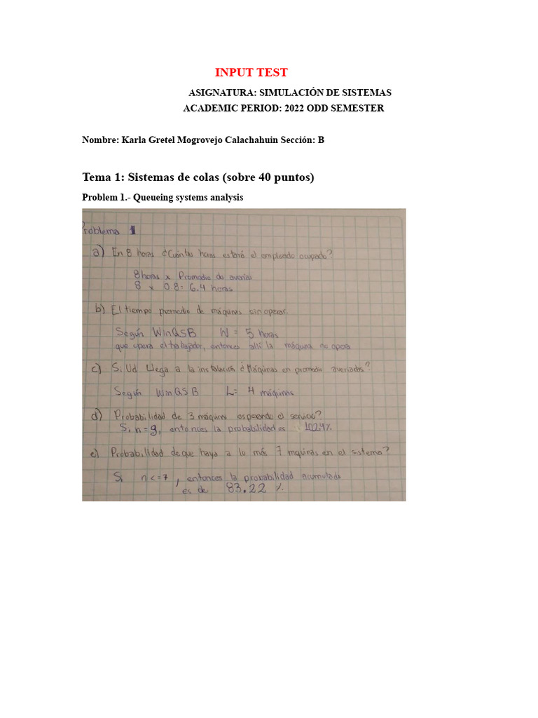 1 - Entry Test | PDF