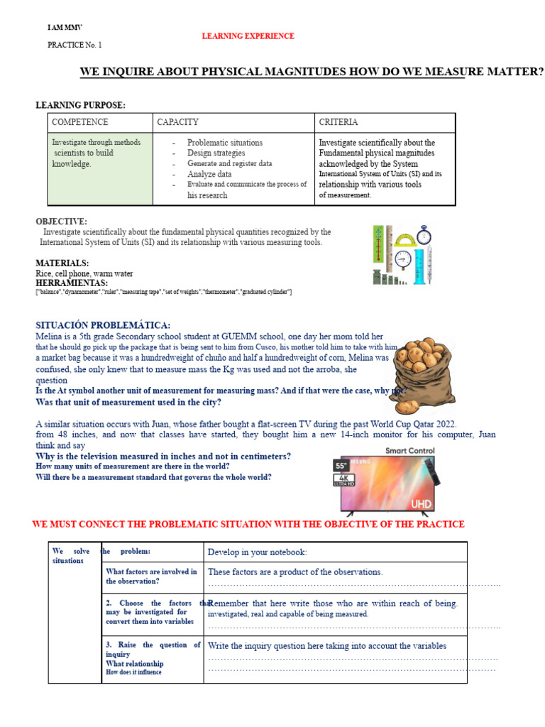 Fundamental Physical Magnitudes | PDF | International System Of Units ...