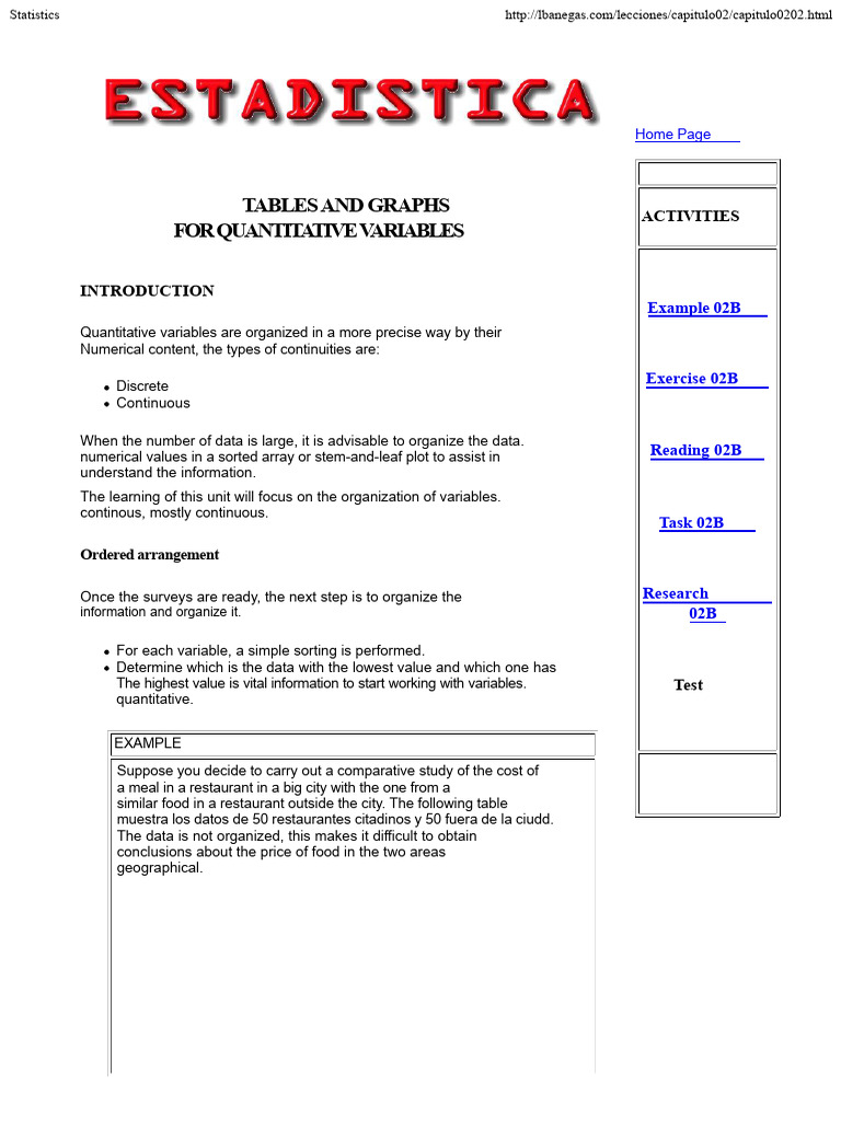 Statistics | PDF | Statistics | Interval (Mathematics)