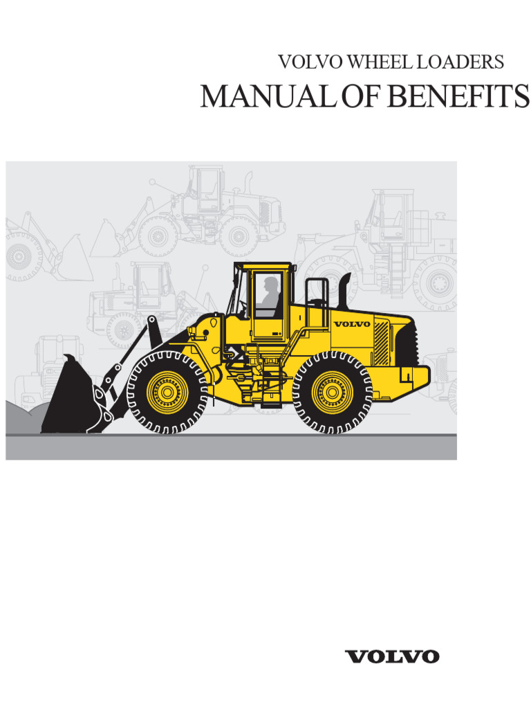 Volvo Loaders Manual | PDF | Loader (Equipment)