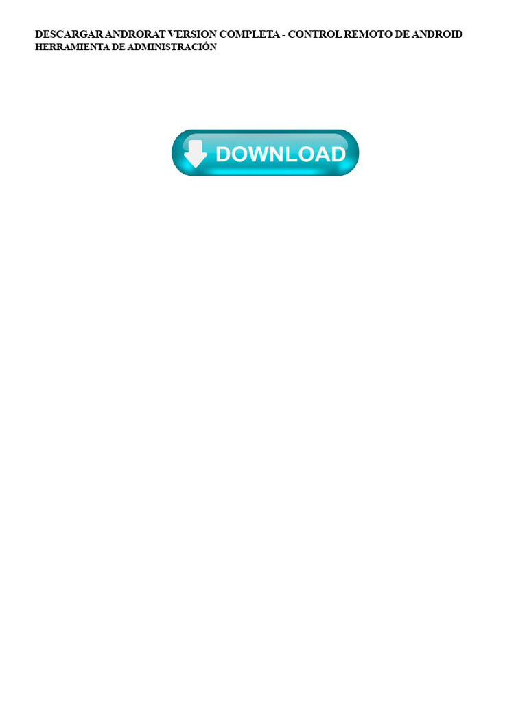 Descargar Androrat Version Completa - Control Remoto de Android | PDF ...