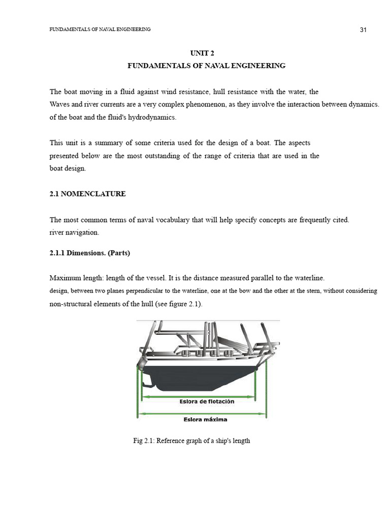 Fundamentals of Naval Engineering | PDF | Hull (Watercraft) | Ships
