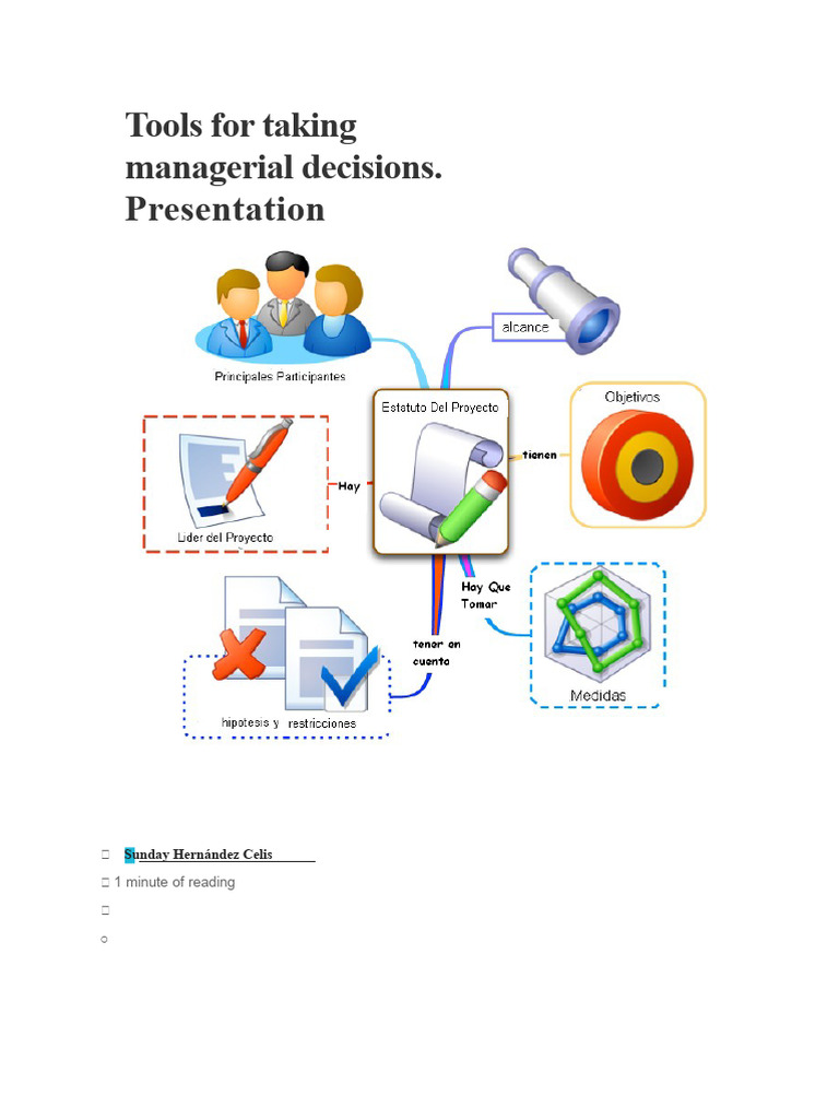 Tools For Managerial Decision-Making | PDF | Decision Making | Swot Analysis