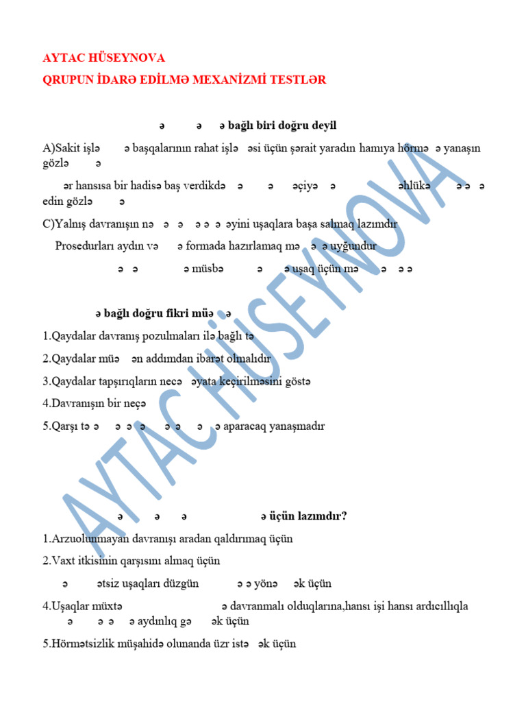 Qayda Prosedur Test | PDF