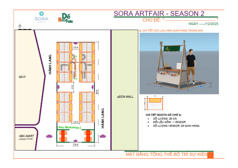 Sora Artfair Ss2 Layout Plan Indoor | PDF