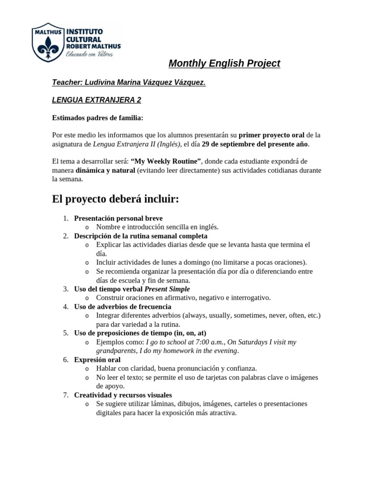 English Project | PDF