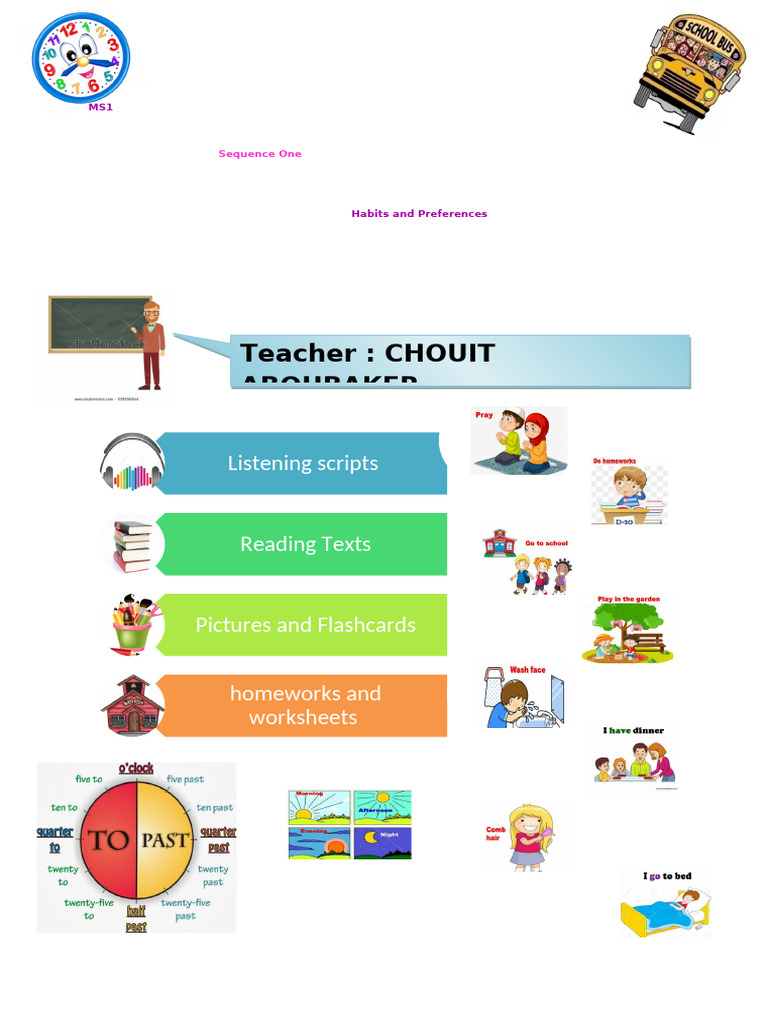 Habits and Preferences Lesson Plan | PDF | Learning | Reading Comprehension